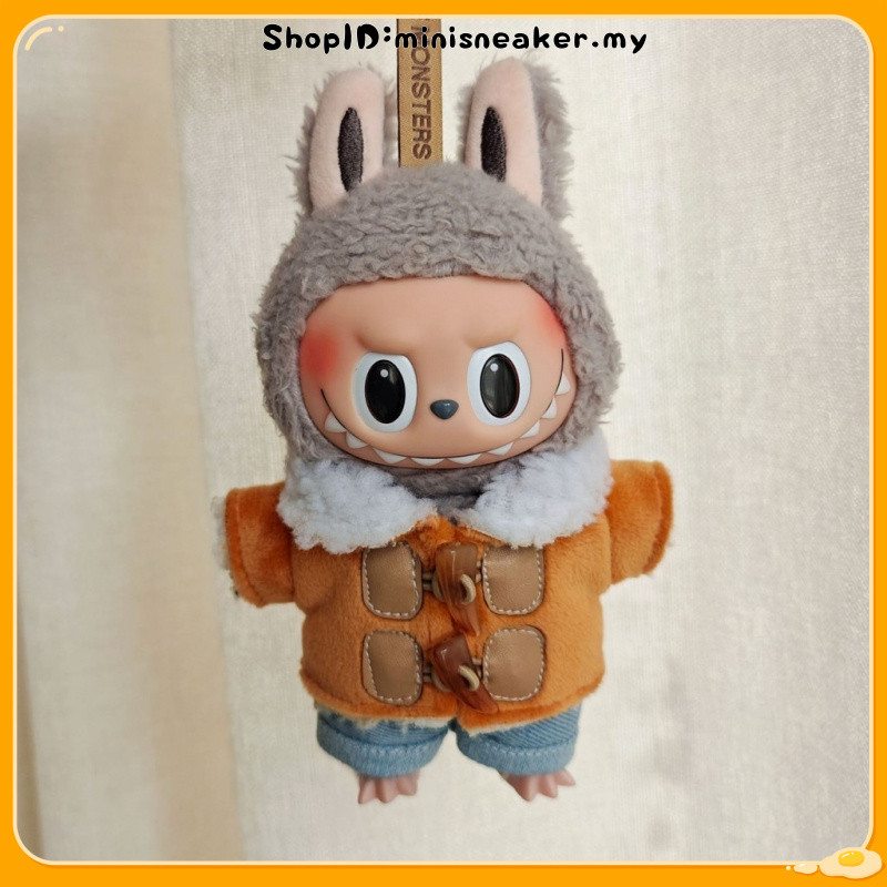 【15cm&17cm dolls clothes】Labubu clothes hat for labubu macaron/labubu ...