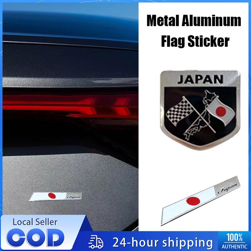 Japan Flag Logo Metal Badge Nissan Lexus Toyota Suzuki Honda Car ...