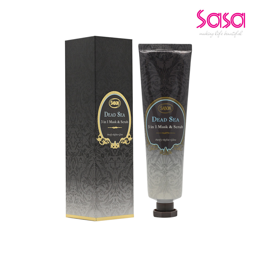 Sabon Dead Sea 3-in-1 Mask & Scrub (50ml) | Shopee Malaysia