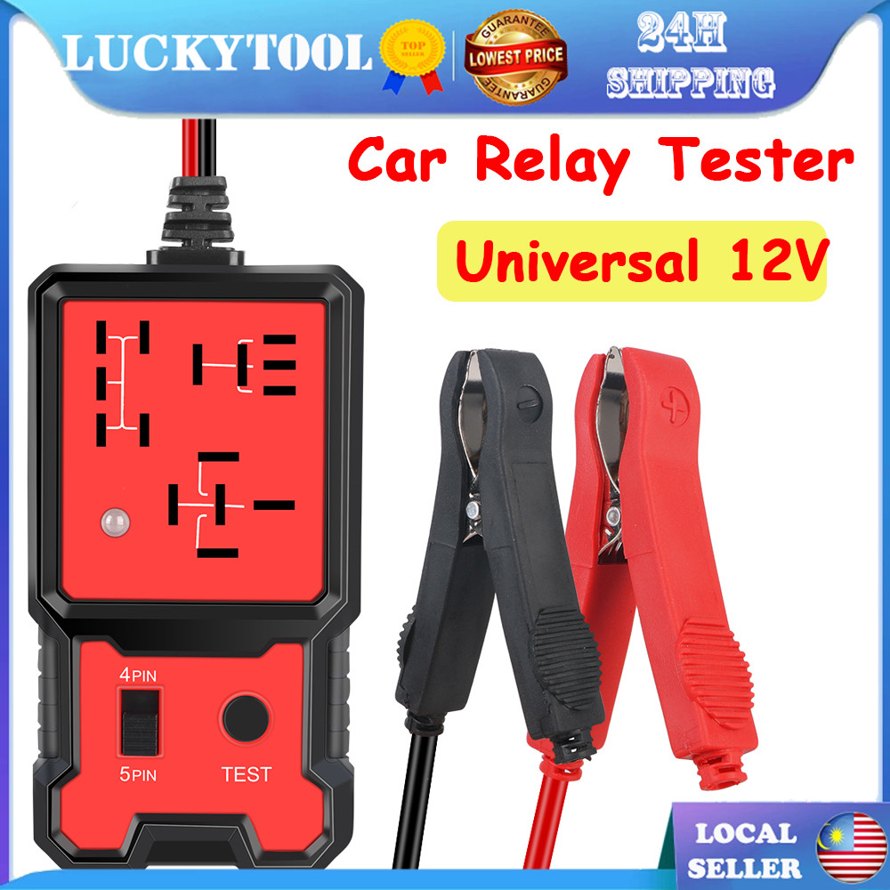 🔥24H🔥12V Car Relay Tester Electronic Automo Relay Tester For Auto ...