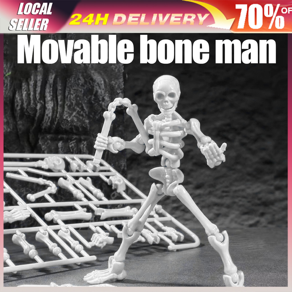 Multi Jointed Figure Dummy 13 Action Figure Assembly Model 3D Printed ...
