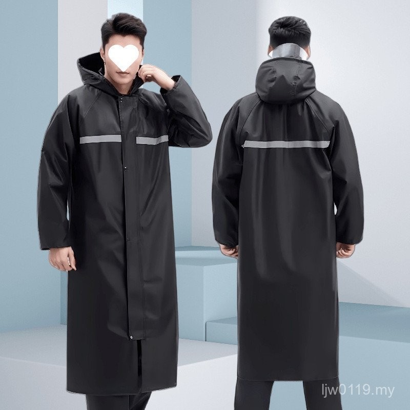 [1.80,000 Raincoat Raincoat Extended One-Piece Express Staff Rainproof ...
