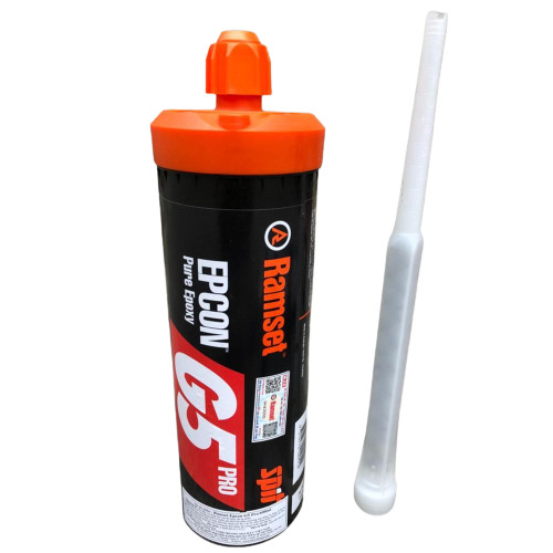 Ramset Epcon G5 steel implant adhesive 650ml and Ramset Epcon G5 Pro ...