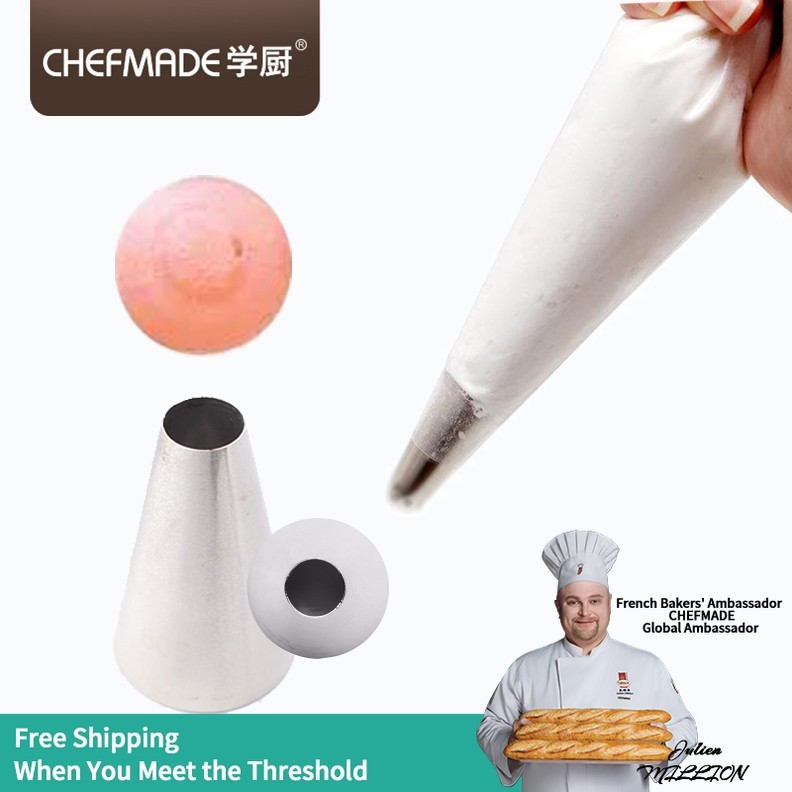 [CHEFMADE.os] Flower Icing Piping Nozzle Decoration Round-diameter ...