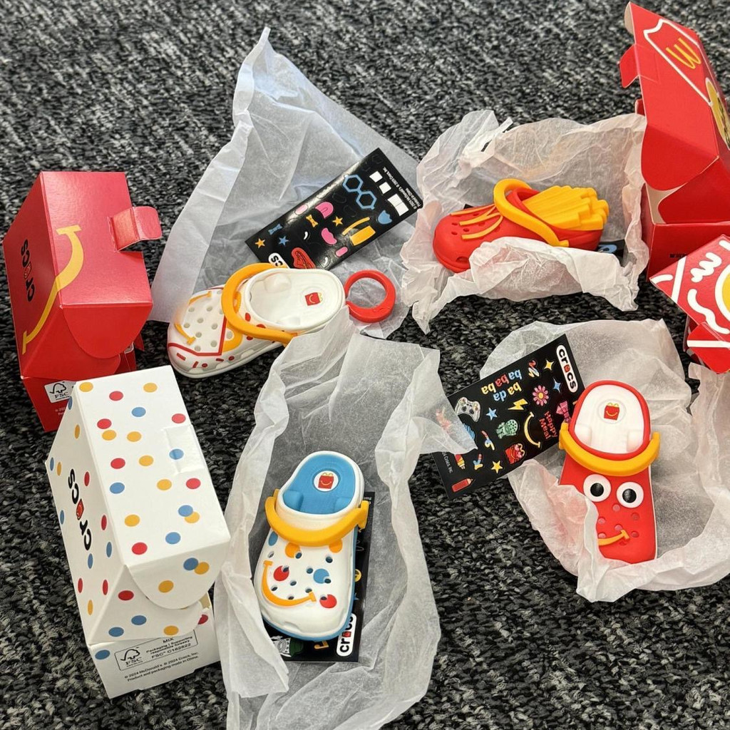 Hot McDonalds Crocs Keychain Crocs Happy Meal Mcdo Crocs Keychain Crocs ...