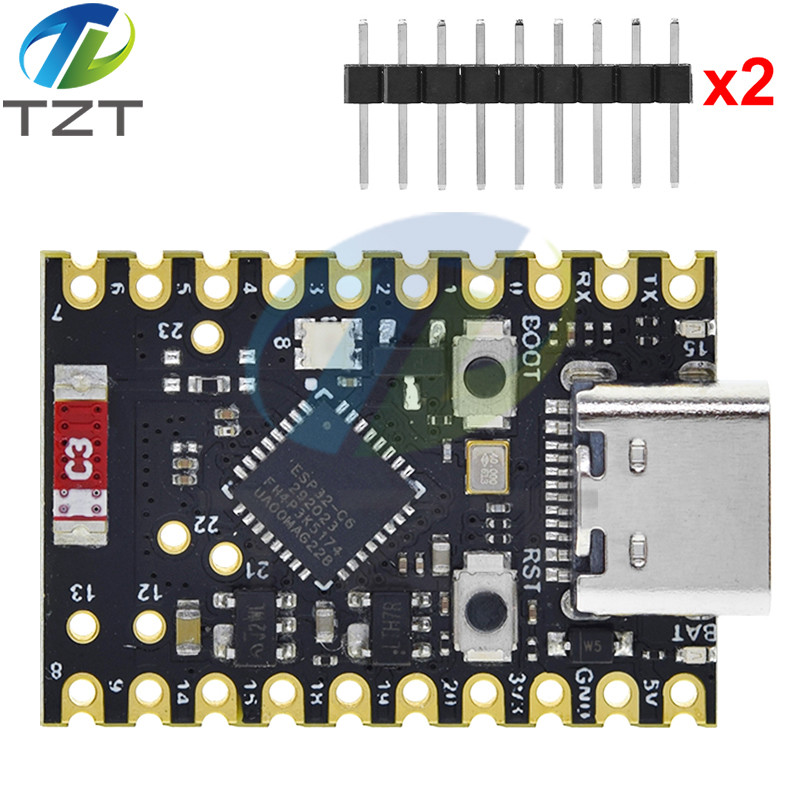 ESP32-C6 SuperMini Development Board Microcontroller Programming ...