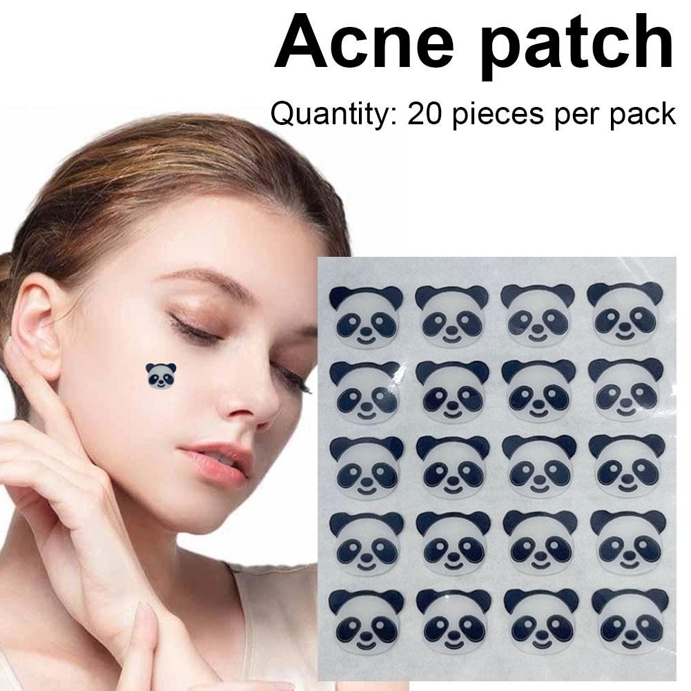 Panda Acne Sticker Cute Pattern Acne Sticker Portable Independent ...