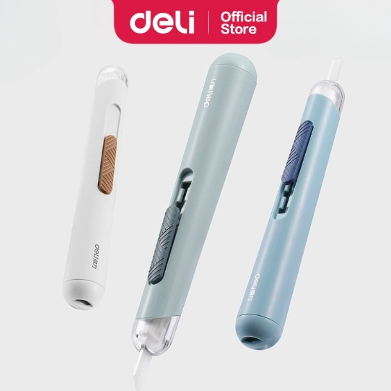 Deli Ceramic Cutter Pen-Style Design Rounded Tip Adjustable Blade ...