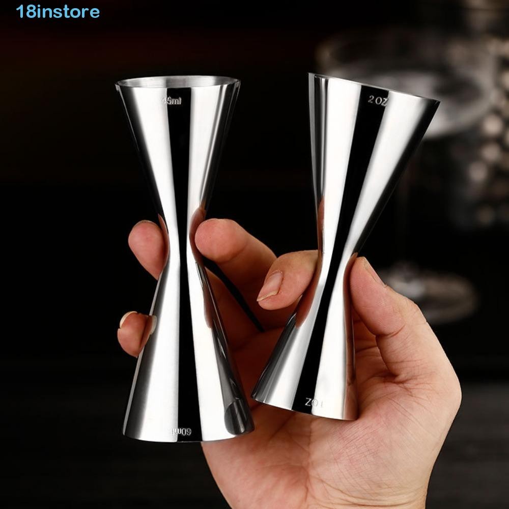 INSTORE Cocktail Jigger, Surface Smooth Stainless Steel Ounce Cup, Bar ...