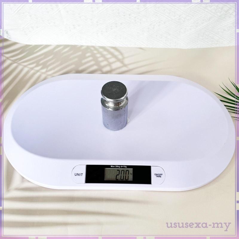 [UsusexaMY] Baby Weight Scale Infant Scale for Weighing 44.1lb Small ...