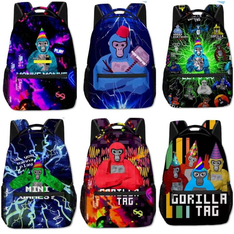 Gorilla tag backpack for students | Shopee Malaysia