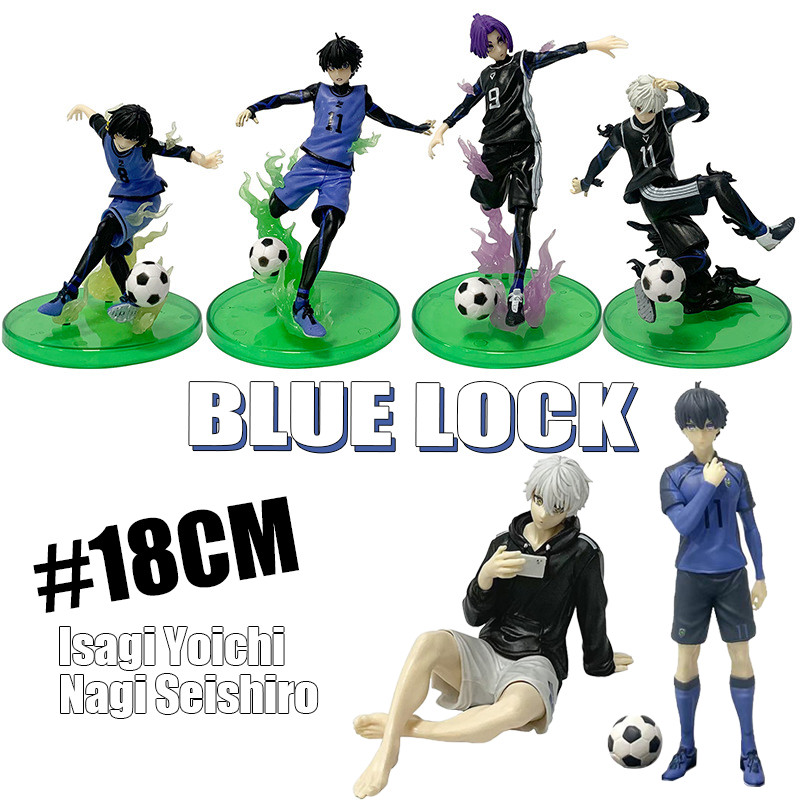 18CM BLUE LOCK Action Figure Nagi Seishiro Isagi Yoichi Bachira Meguru ...