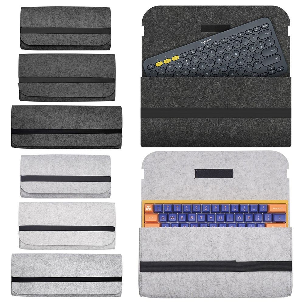 Portable 60/ 87/104 Keys Keyboard Bag Keyboard Pack Felt Bag Mechanical ...