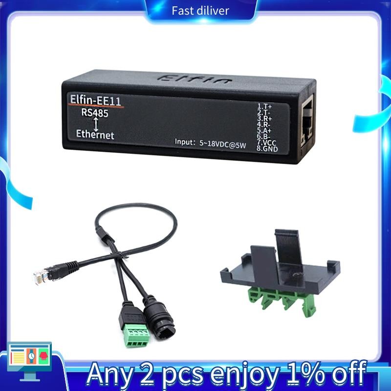 Serial Port RS485 to Ethernet Device IOT Server Module -EE11A Support Modbus Protocol | Shopee ...