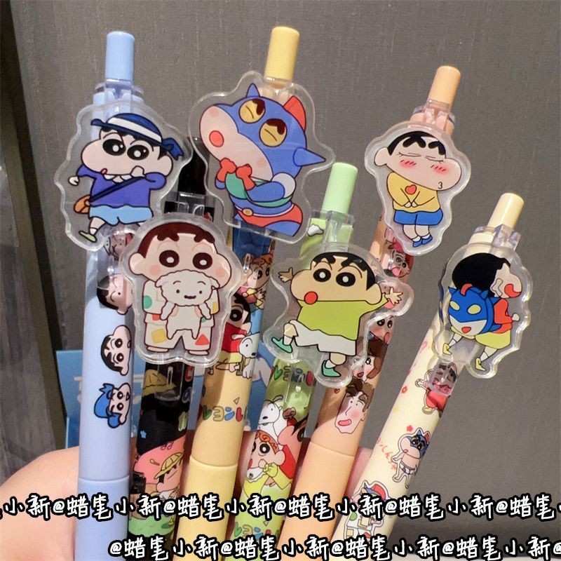 Cute Limited ins Style Crayon Shin-Chan Pen High-Appearance st Girl 0.5 ...