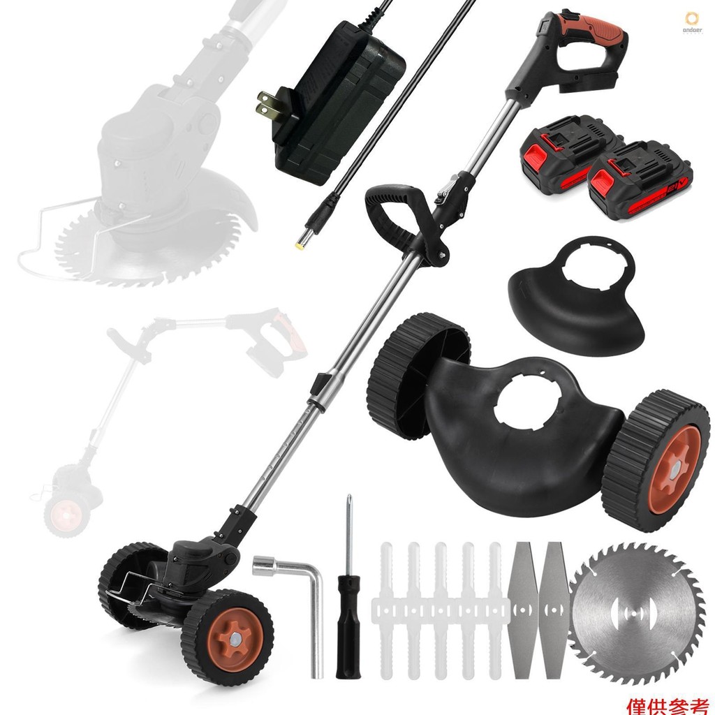 Household Electric Lawn Mower Portable Cordless Grass Trimmer Home ...