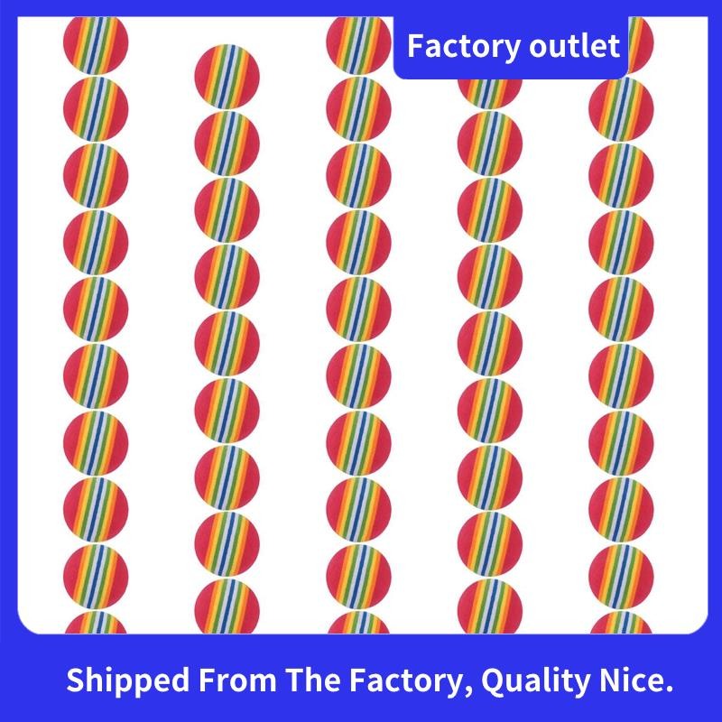 50pcs Golf Swing Training Aids Indoor Practice Sponge Foam Rainbow ...
