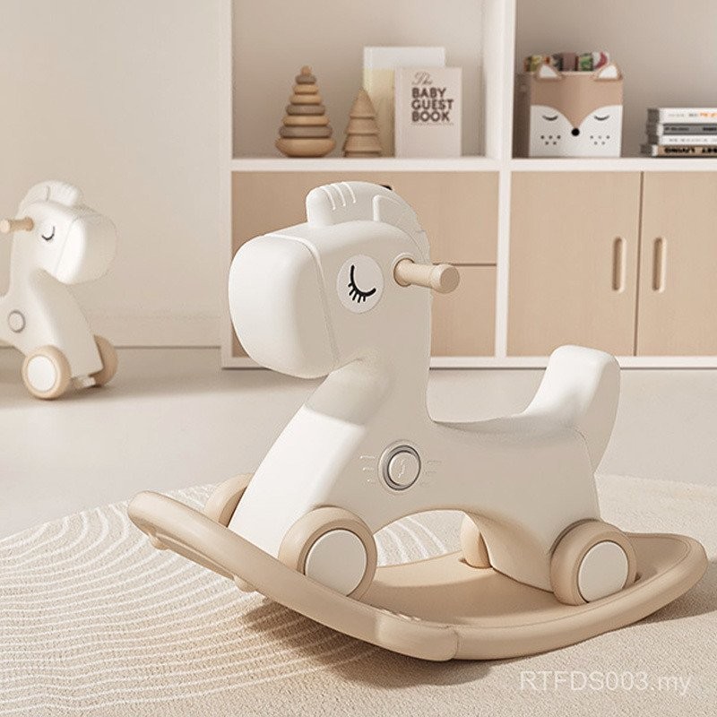 [Produk baru] Kuda kuda goyang Kuda kanak-kanak bayi goyang kuda dua ...
