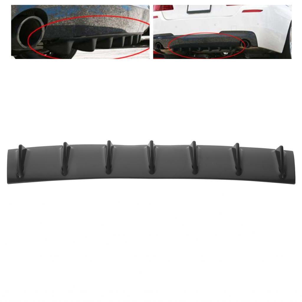 Sudi Rear Bumper Diffuser ABS Spoiler Anti Ultraviolet for Car ...