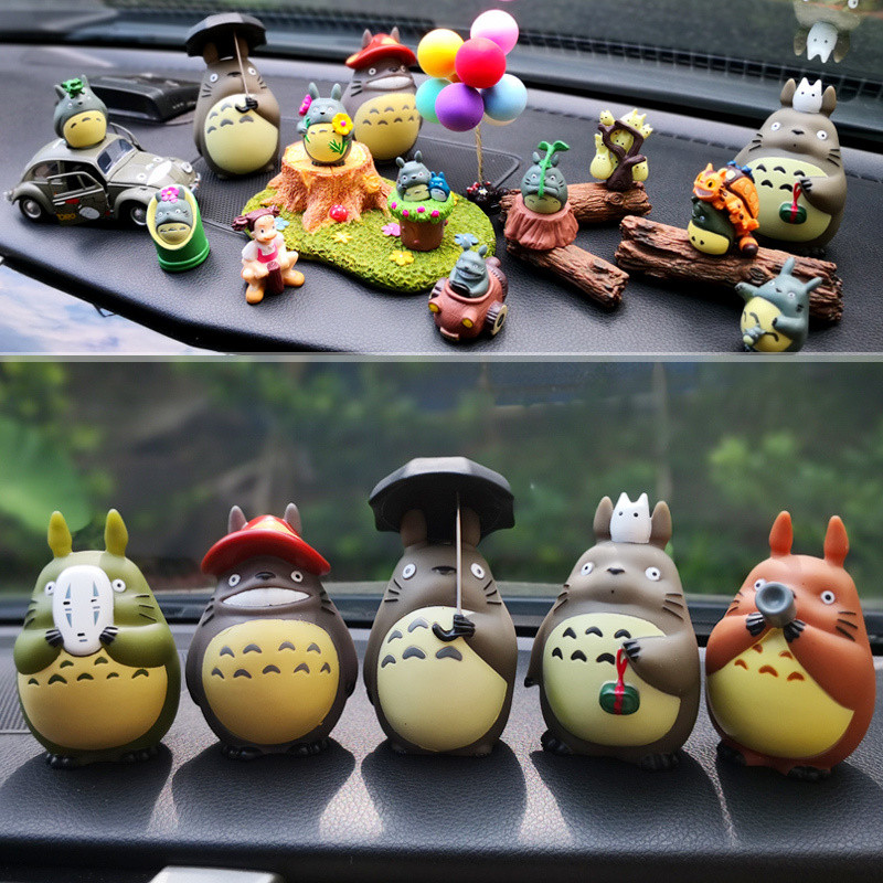 Small Cute Hayao Miyazaki My Neighbor Totoro Car Decoration Cartoon ...