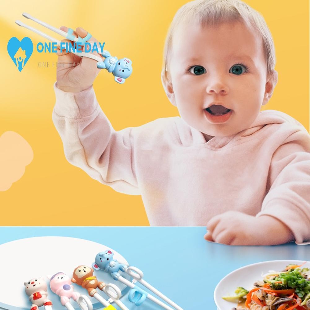 Children Kids Training Learning Chopsticks Baby Exercise Chopsticks For ...