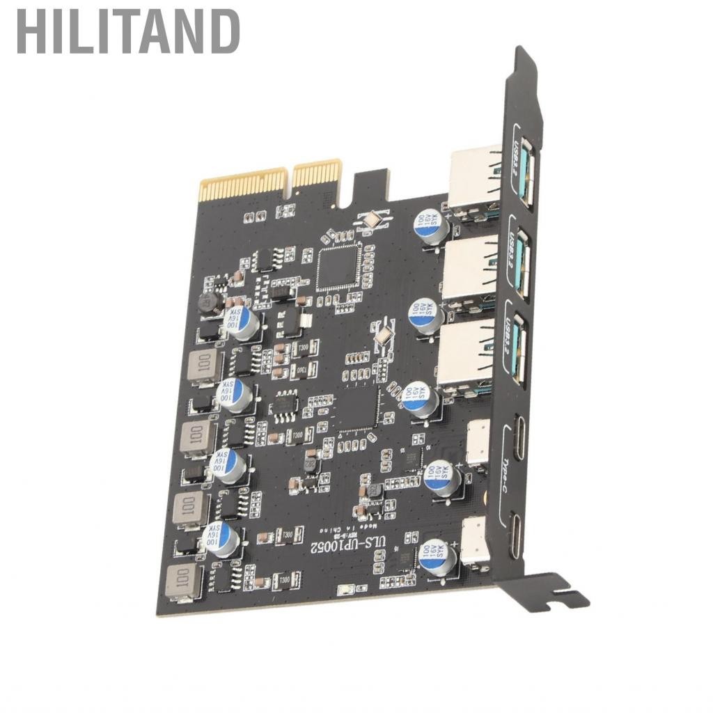 Hilitand PCIE To Type C Card USB3.2 Gen2 5V ESD Protection High Speed ...