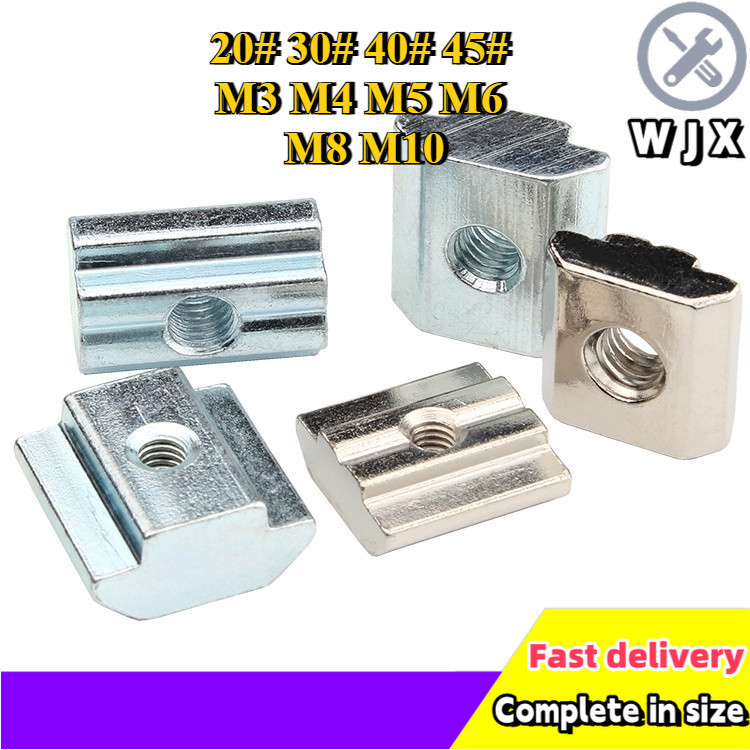 European Standard Aluminum Profile Accessories T-Type Nut Slider Nut 20 ...