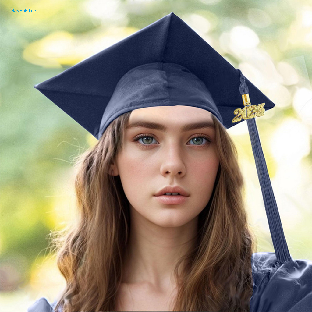 Graduation Cap and Tassel Set Graduation Ceremony Hat 2025 Graduation ...