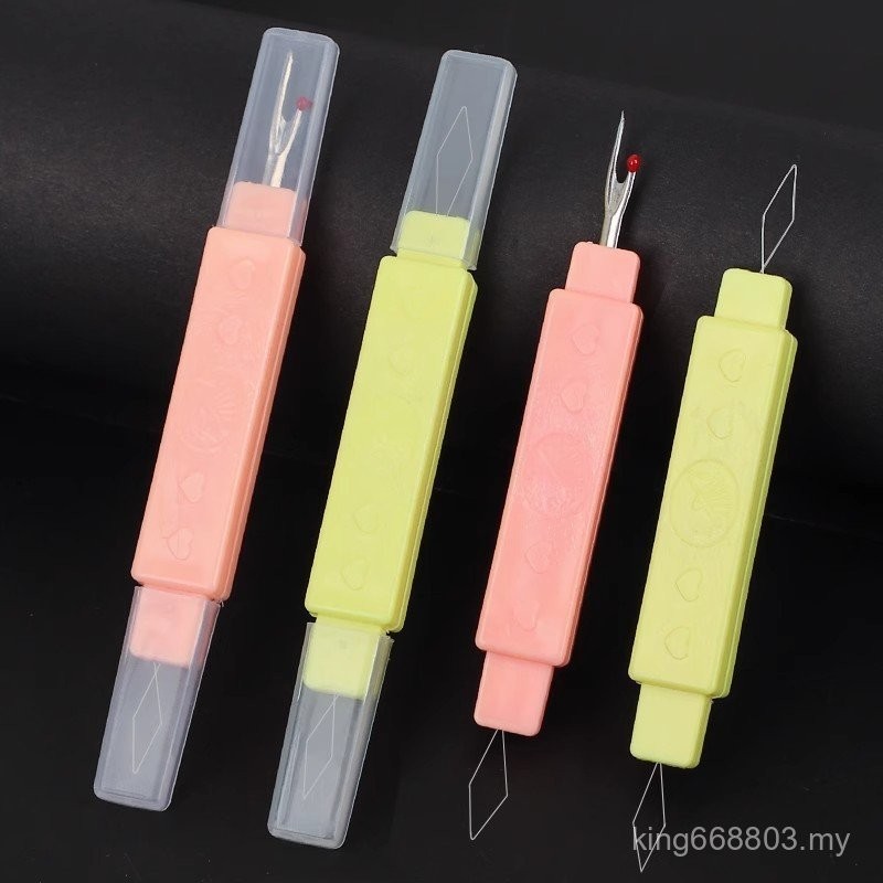New Style Double-Headed Style Needle Threading Stitch Removal Handy ...