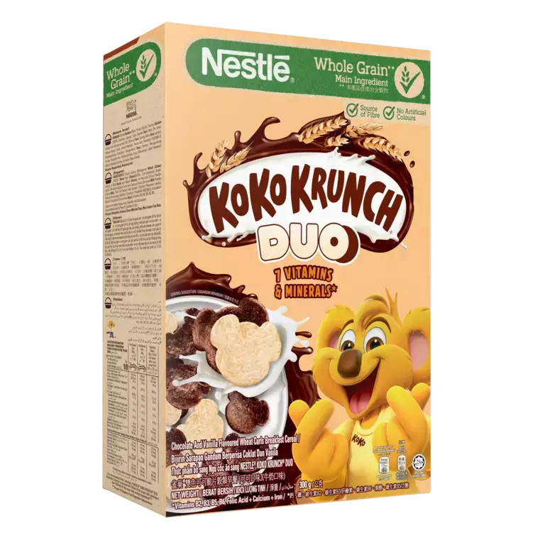 Nestlé Koko Krunch DUO Cereal 150g / 300g | Choco Breakfast Cereal ...