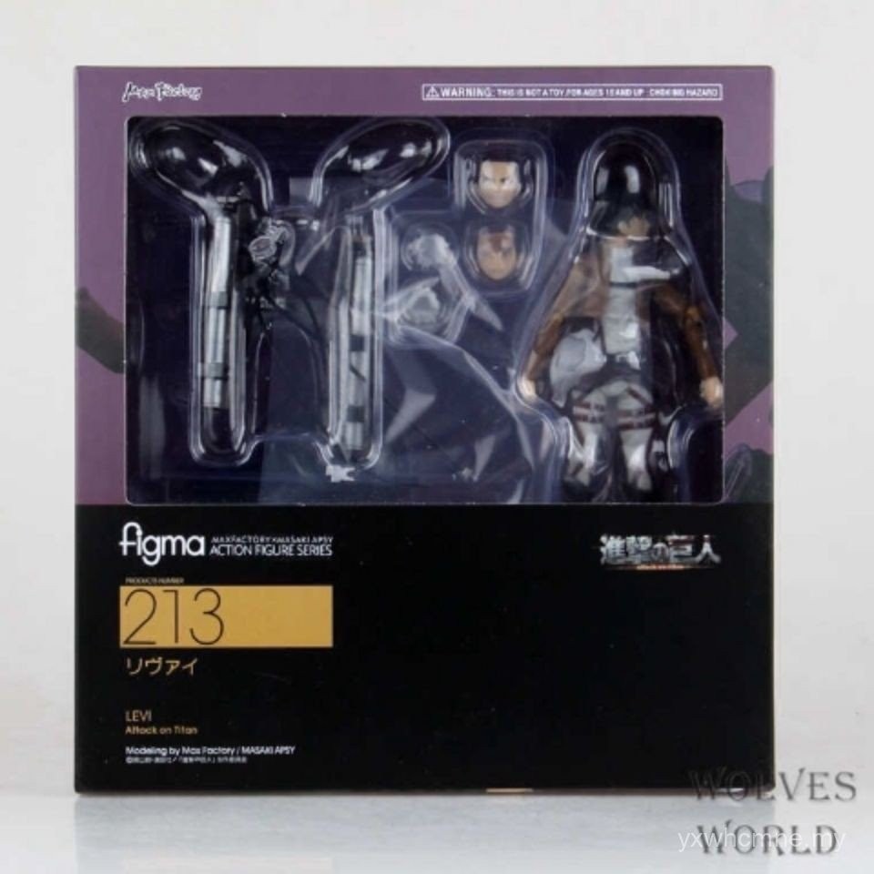 【Ready Stock】attack on titan aot figure figma revoltech attack on titan ...