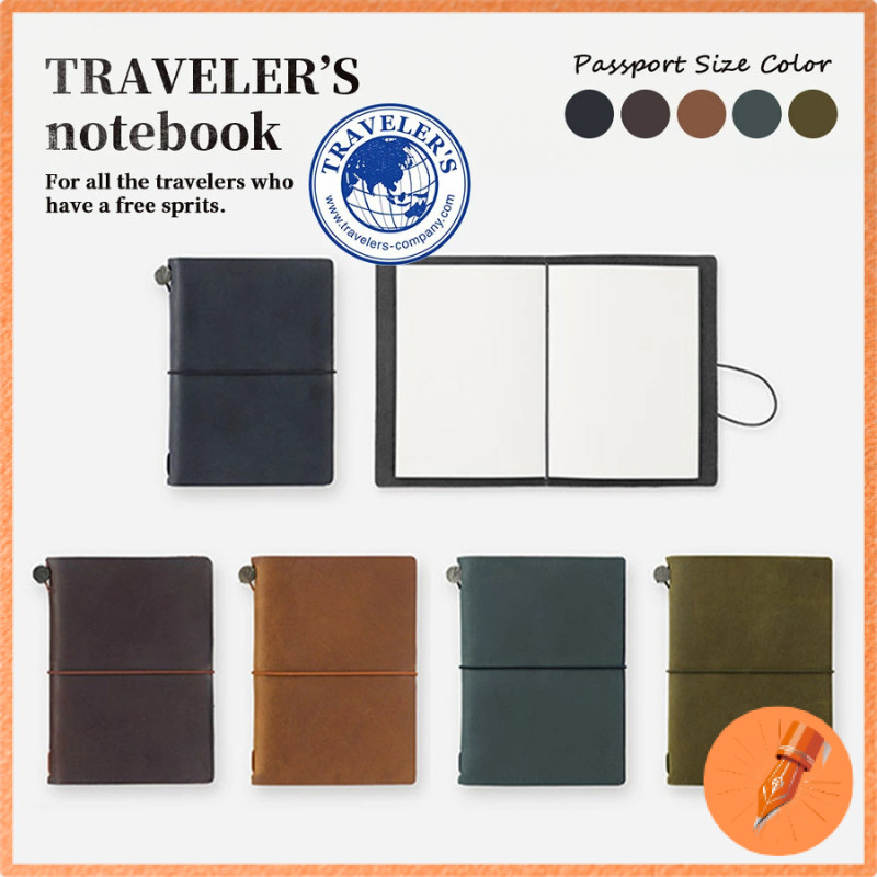 Traveler's Company Passport Size Notebook | Shopee Malaysia