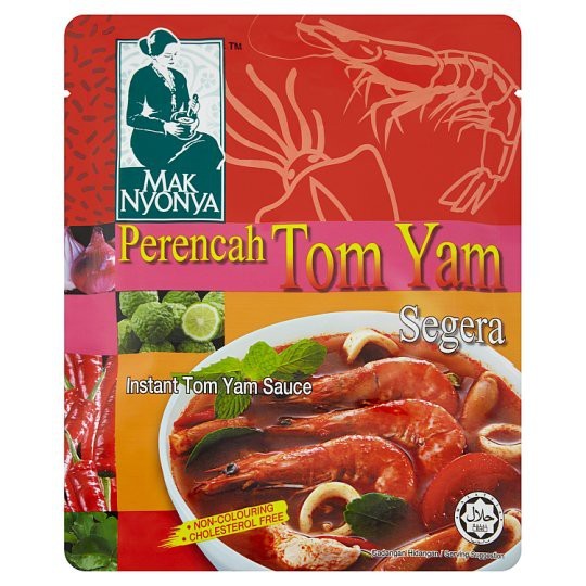 MAK NYONYA Perencah Tom Yam Segera (200g) - Instant Tom Yam Sauce HALAL ...