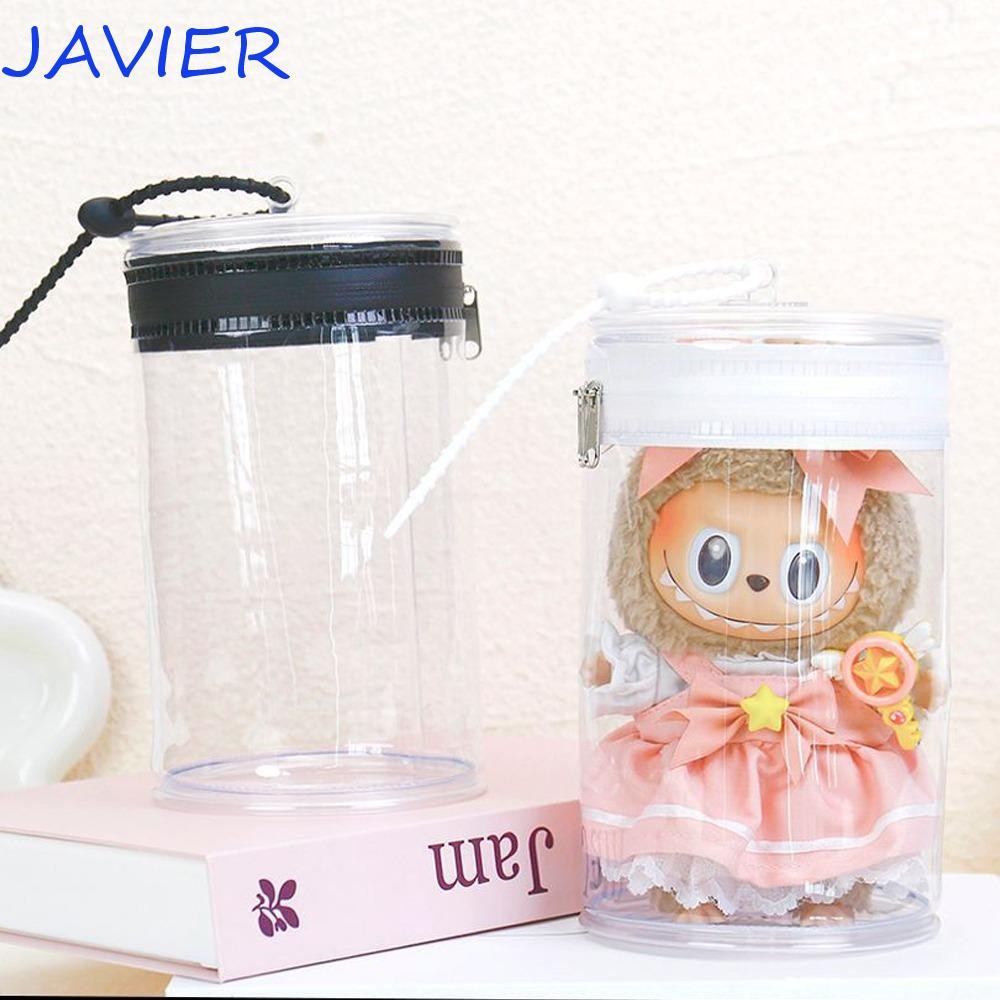 JAVIER Labubu Doll Storage Pouch, Pop Mart Transparent Labubu Clear ...