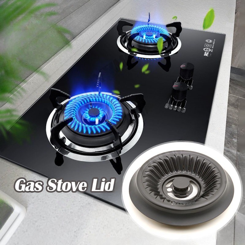 Universal Gas Stove Powerful Tornado Flame Burner Cap Cover Aluminum ...
