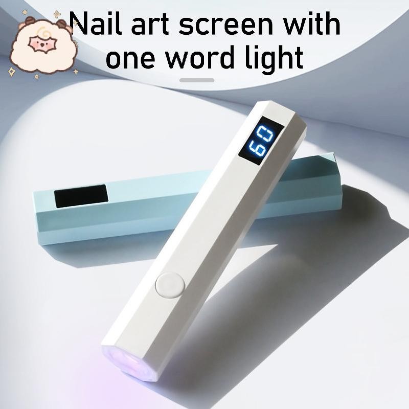 Finger Nails Uv Light, glonail stickers kit with uv light, Glonail ...