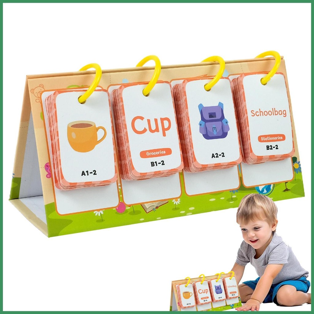 Toddler Word Flash Cards 96 Pieces Word Building Flash Cards Sensory ...