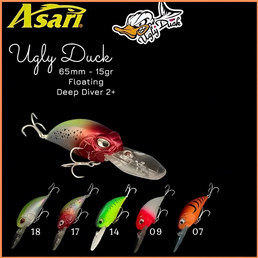 Asari UGLY DUCK BAIT 65MM | Shopee Malaysia