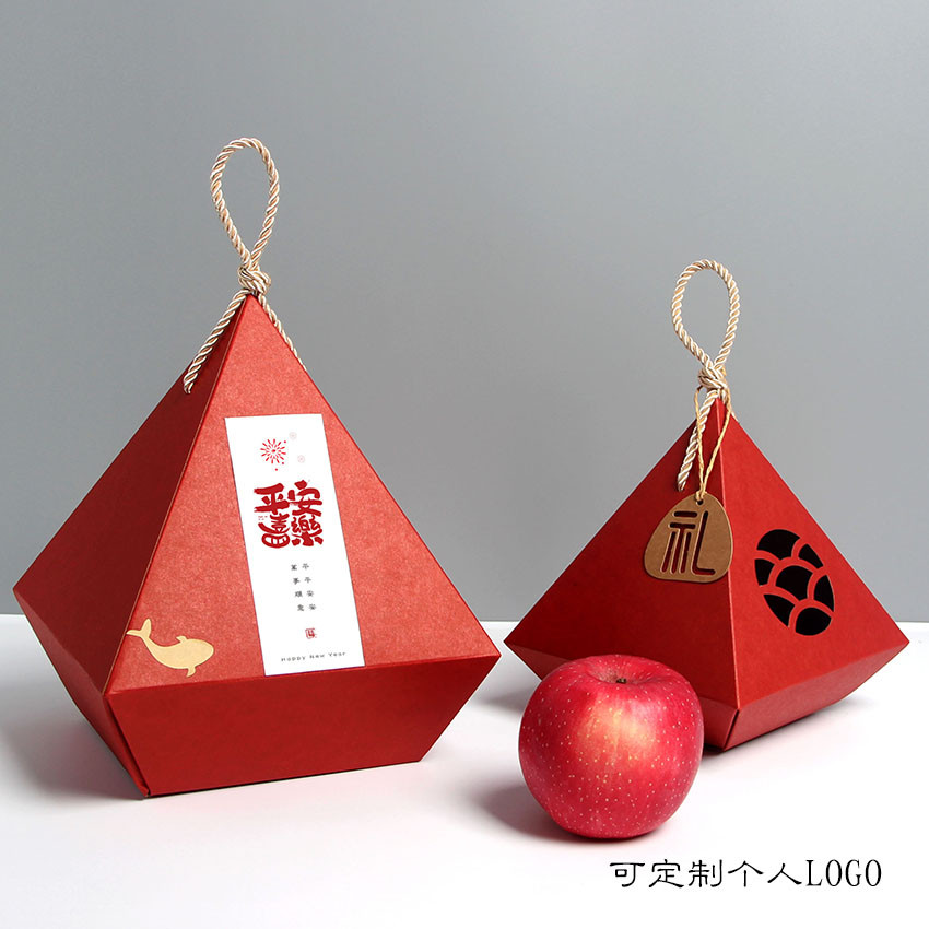 [Customization] [Fruit Packaging Box] Customized logo Christmas Apple ...