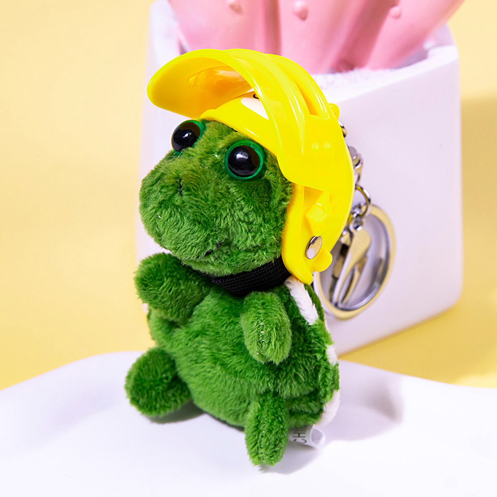 Turtle Doll Keychain Influencer Tik Tok Three-Level Helmet Wearing ...
