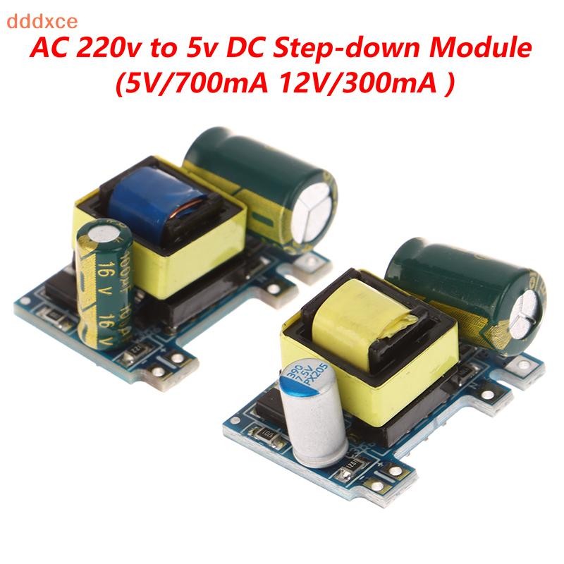 [dddxce] AC 220v To 5v DC Step-down Module 5V/700mA 12V/300mA ...