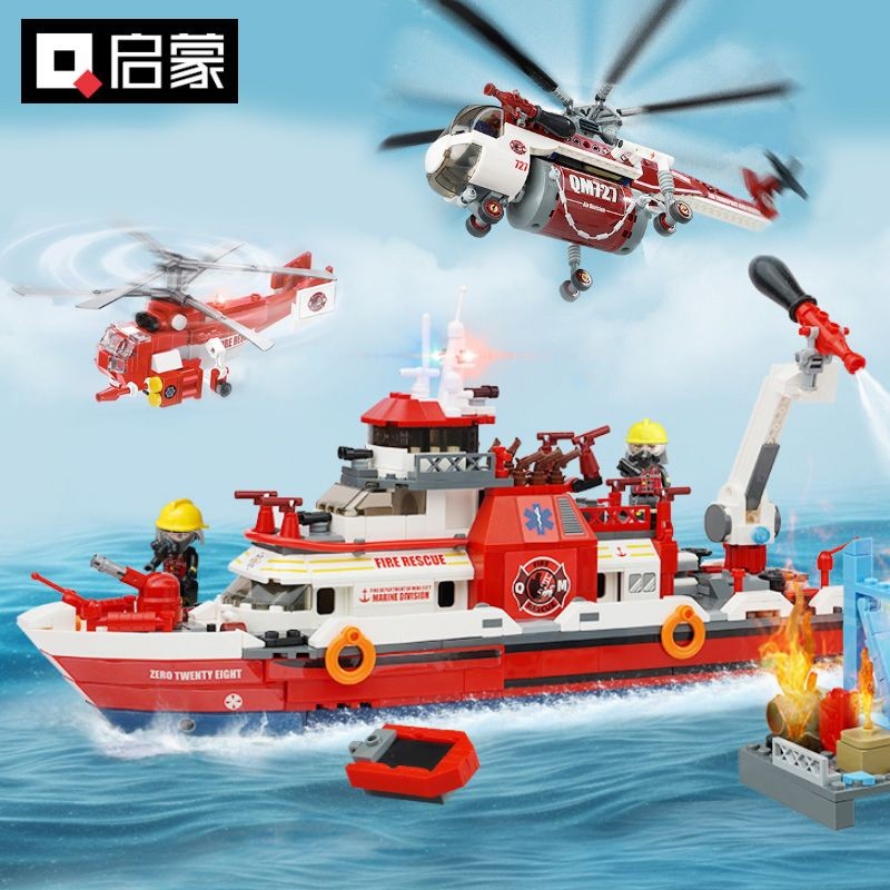 Enlightenment Compatible LEGO Building Blocks My City 12028 Coastal ...