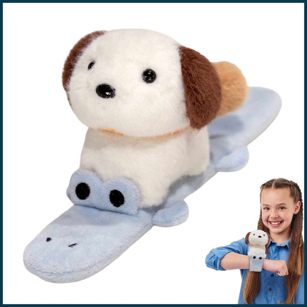 Stuffed Animal Slap Bracelet Animal Bracelets Cute Capybara Plush Toy ...
