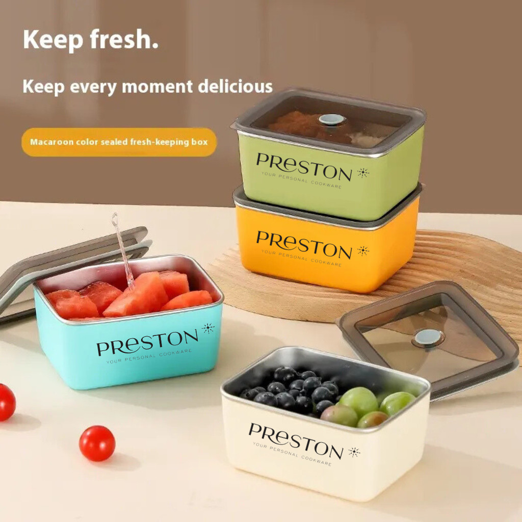 Preston Mini Food Storage Box Multi-Purpose Vegetable Food Container ...