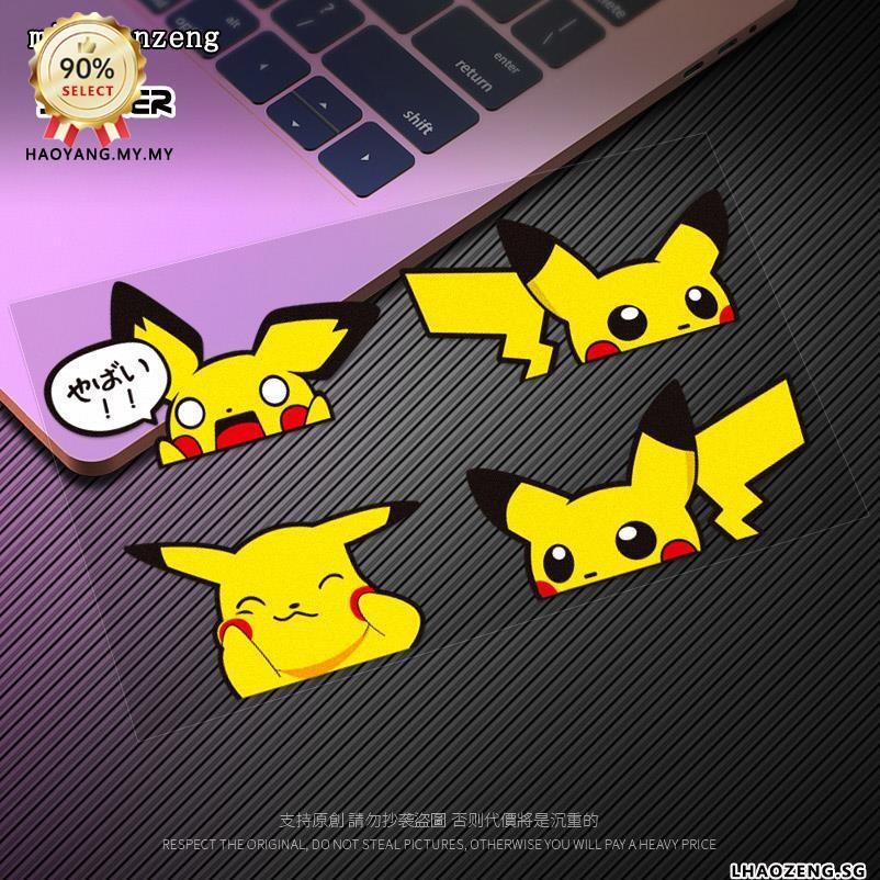 New Product Pikachu Car Sticker Pikachu Window Glass Sticker Cartoon ...