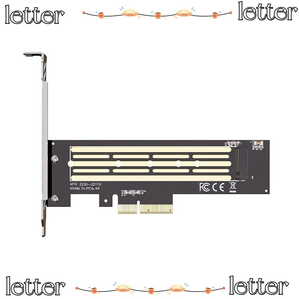 LETTER Expansion Card, SSD 2230/2240/2260/2280/22110 M.2 NVME to PCIe 4 ...