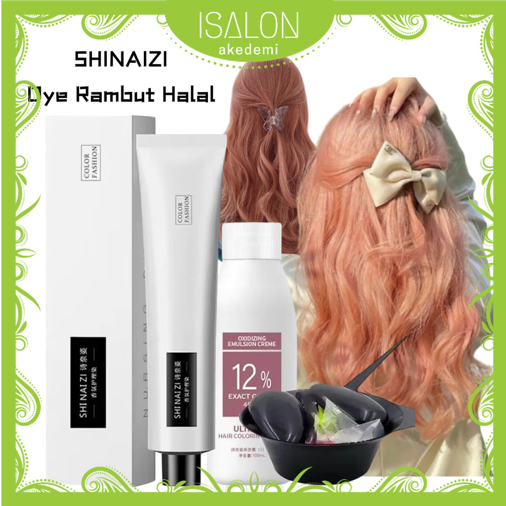 [ALL READY STOCK 💥] SHINAIZI HAIR FASHION COLOR HALAL DYE CREAM 100ML ...
