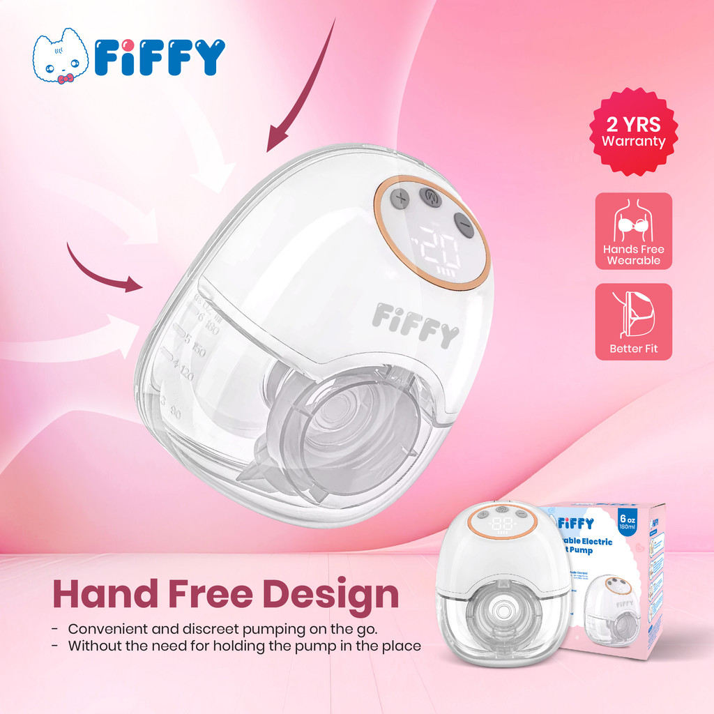 FiFFY Wearable Electric Breast Pump - Single | Shopee Malaysia
