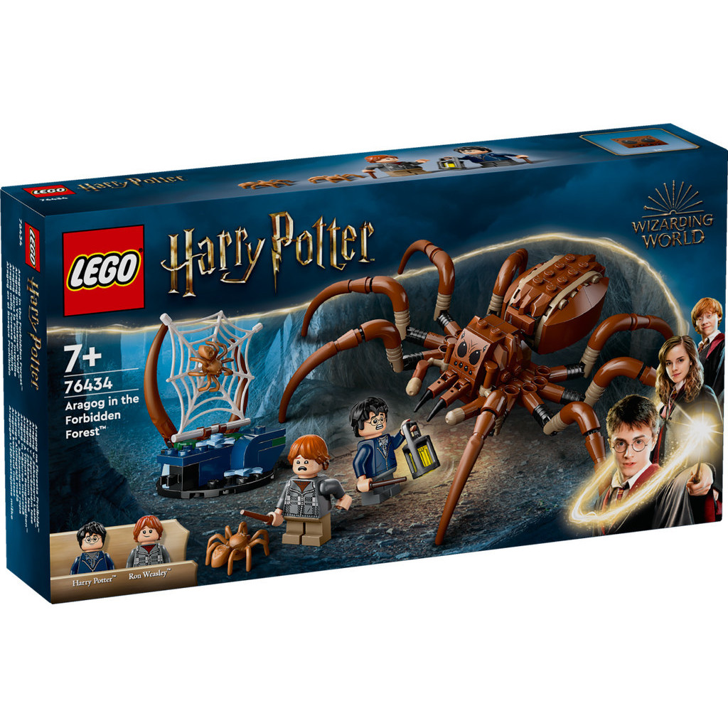 LEGO 76434 Harry Potter Aragog in the Forbidden Forest Building Toy Set ...