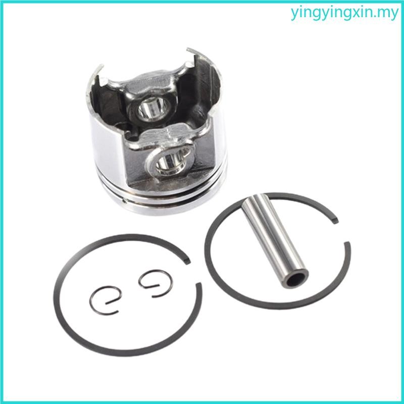 YIN Chainsaw Piston Kit 37mm Cylinder Piston Set Fit For MS170 Grass ...